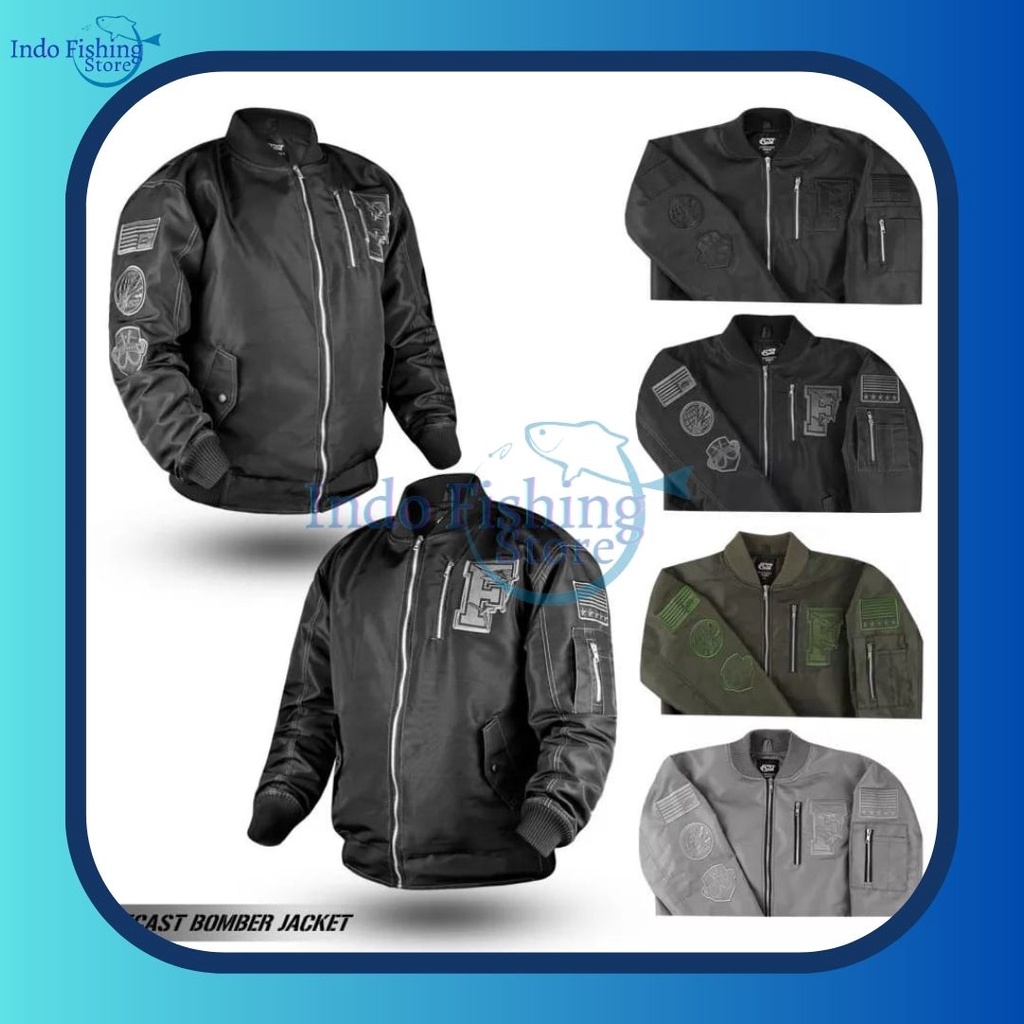 Jual Jaket Mancing FIRECAST Bomber Jacket Pria Unisex Tebal jaket Motor ...