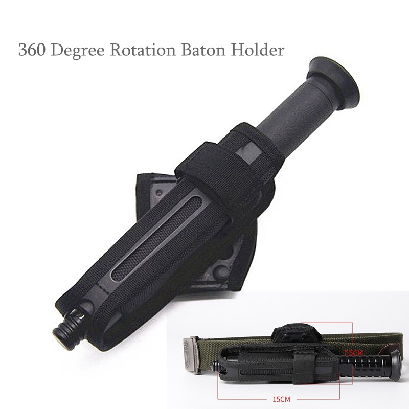Jual Universal 360 Degree Rotation Expandable Baton Holder Stick ...