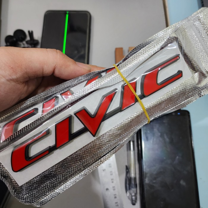 Jual EMBLEM HONDA ALL NEW CIVIC FD-1 FD-2 / LOGO HONDA CIVIC ORIGINAL ...