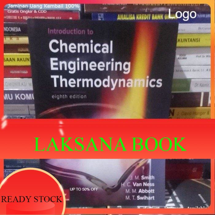 Jual Buku Introduction to Chemical Engineering Thermodynamics 8th 8e 8 eighth edition | Shopee ...