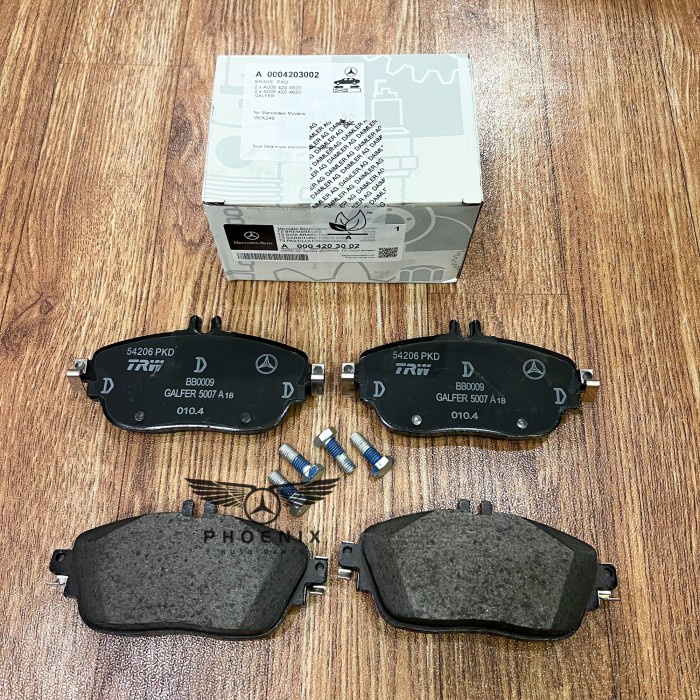 Jual Kampas Rem Brake Pad Depan W117 W156 W176 W246 CLA GLA A B200 ...