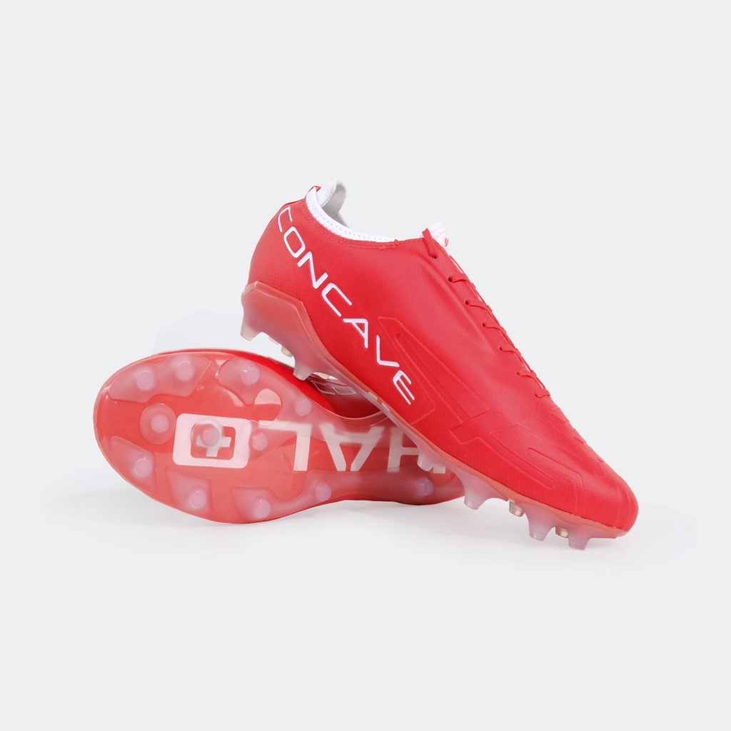 Jual Concave Sepatu Sepak Bola - Halo Maze AG - Red / White - Football ...