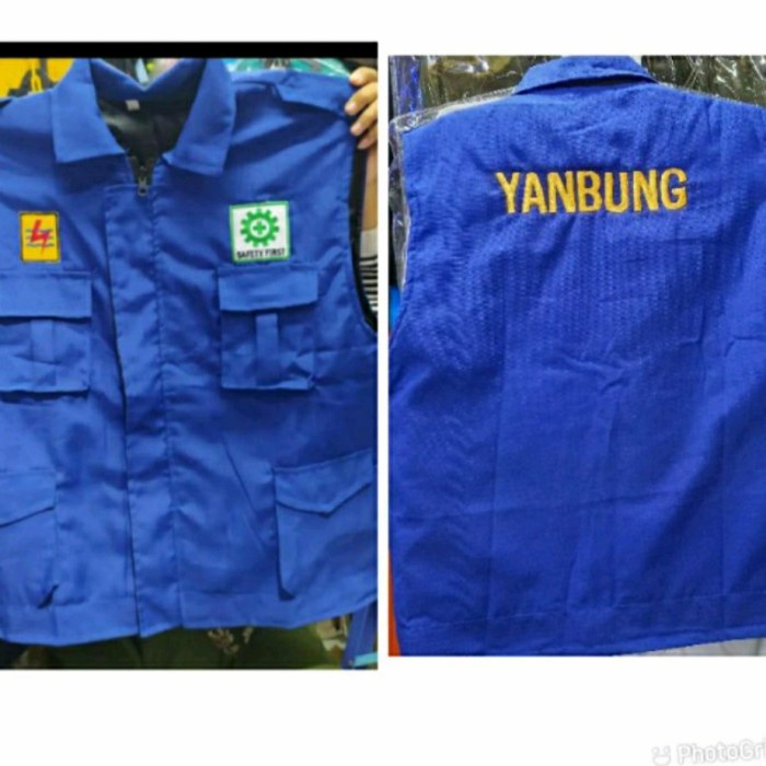 Jual Rompi PLN safety plus bordir blkg | Shopee Indonesia