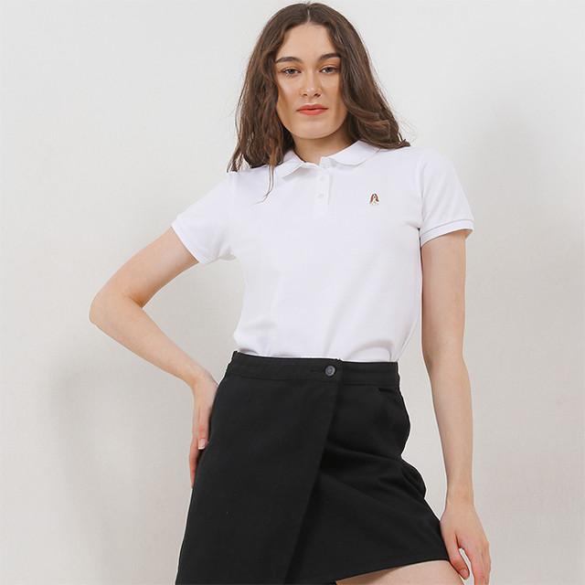 Jual Hush Puppies Kaos Polo Wanita Ardith 4 White | Shopee Indonesia