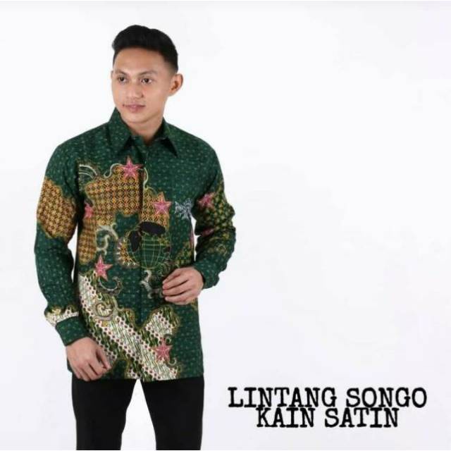 Jual Batik Lintang Songo (Saten) | Shopee Indonesia