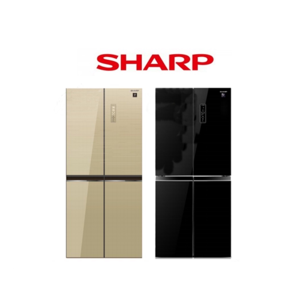 Jual Kulkas SHARP SJ-IF51PG-BK/CG Kulkas 4 Pintu Side By Side | Shopee Indonesia