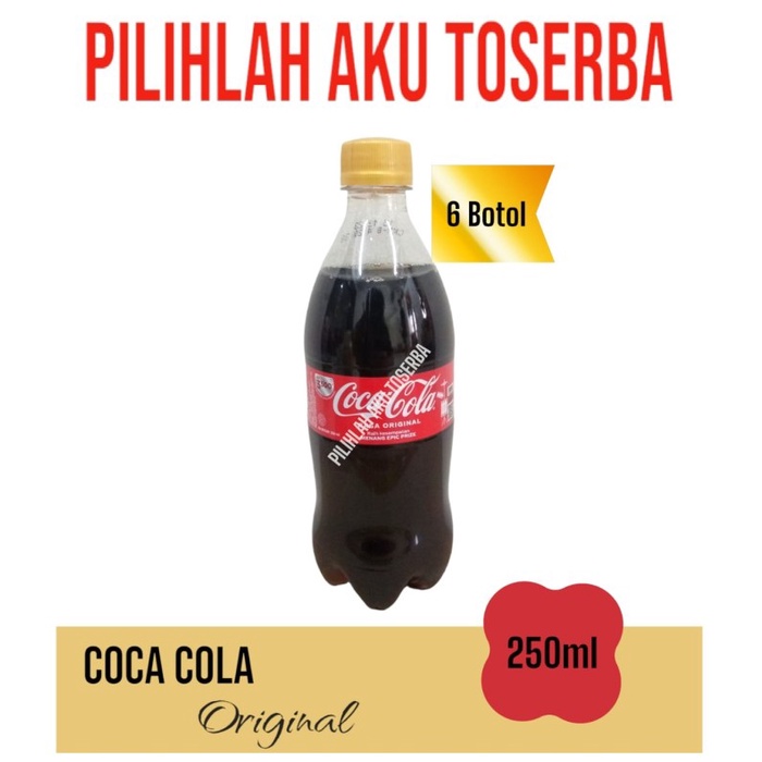 Jual Coca Cola MINI Botol Pet Imut - ( HARGA 6 BOTOL ) | Shopee Indonesia
