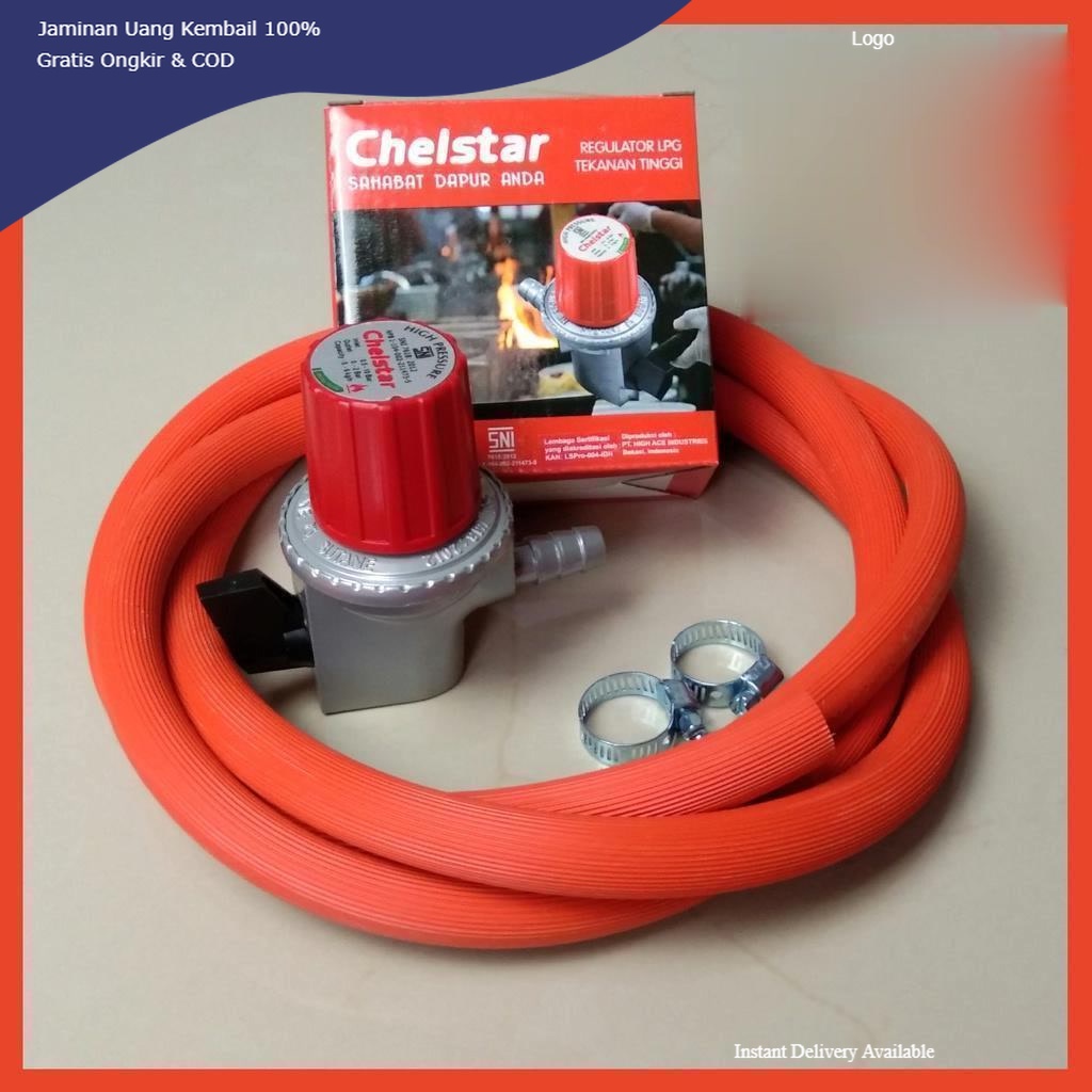 Jual SELANG DAN REGULATOR KOMPOR SEMAWAR KUALITAS JOS | Shopee Indonesia