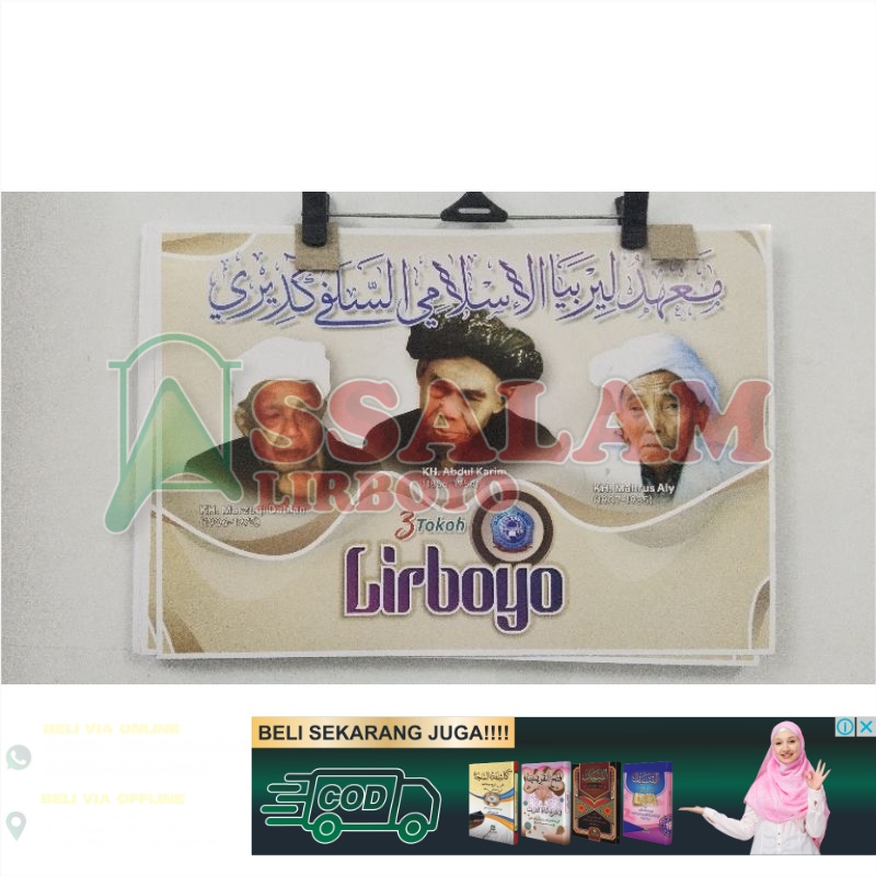 Jual Buku / Kitab Poster 3 Tokoh Lirboyo | Assalam Lirboyo | Shopee ...