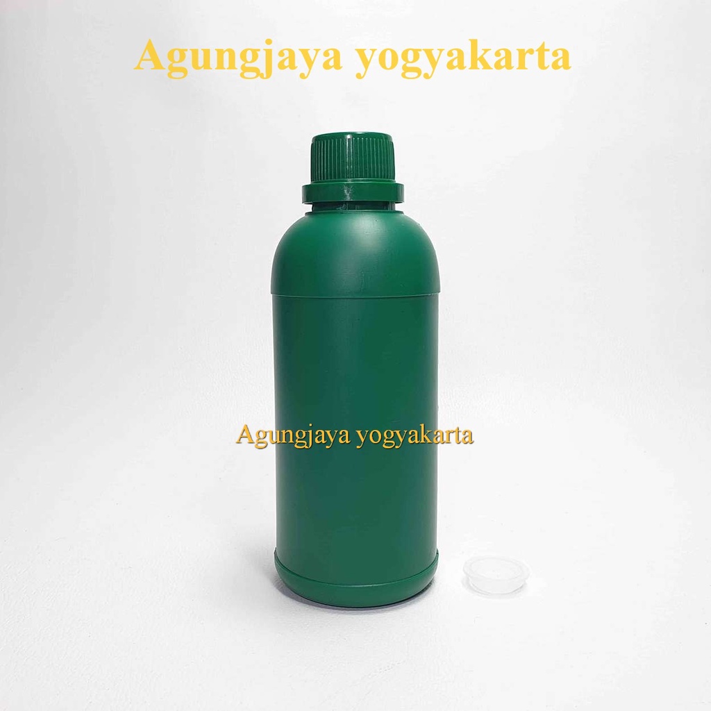 Jual Botol Pupuk Cair M 500 ml Hijau Dof HDPE / Botol Hdpe / Botol ...