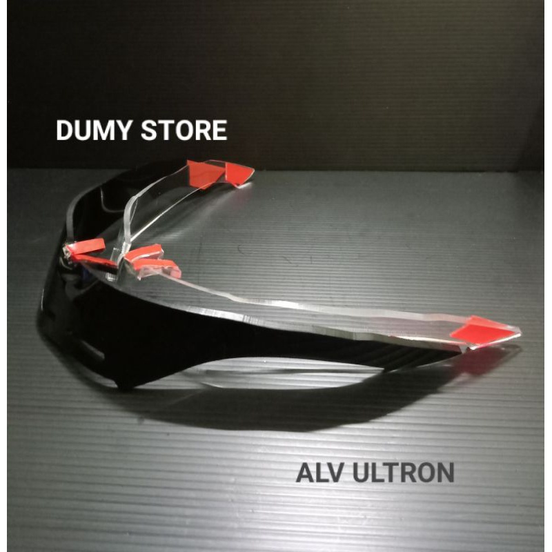 Jual SPOILER ALV ULTRON / SPOILER HELM ALV ULTRON | Shopee Indonesia