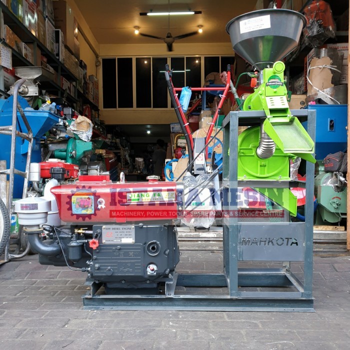 Jual MESIN GILINGAN PADI JAGUNG PENEPUNG 3IN1 MAHKOTA KD 550HM + MESIN Best | Shopee Indonesia