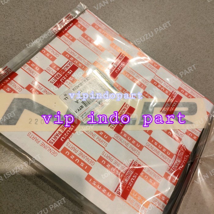 Jual EMBLEM DECAL STICKER NLR BARU EURO 4 ORIGINAL ISUZU | Shopee Indonesia