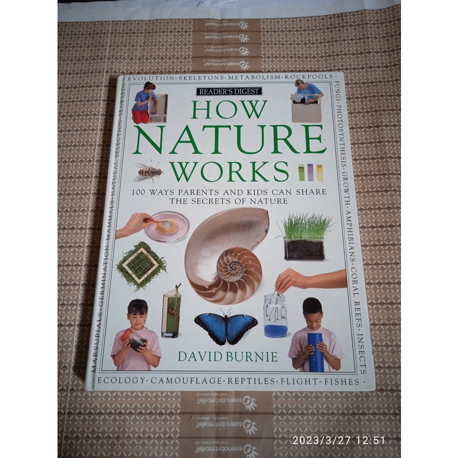 Jual buku import reader's digest how nature works | Shopee Indonesia