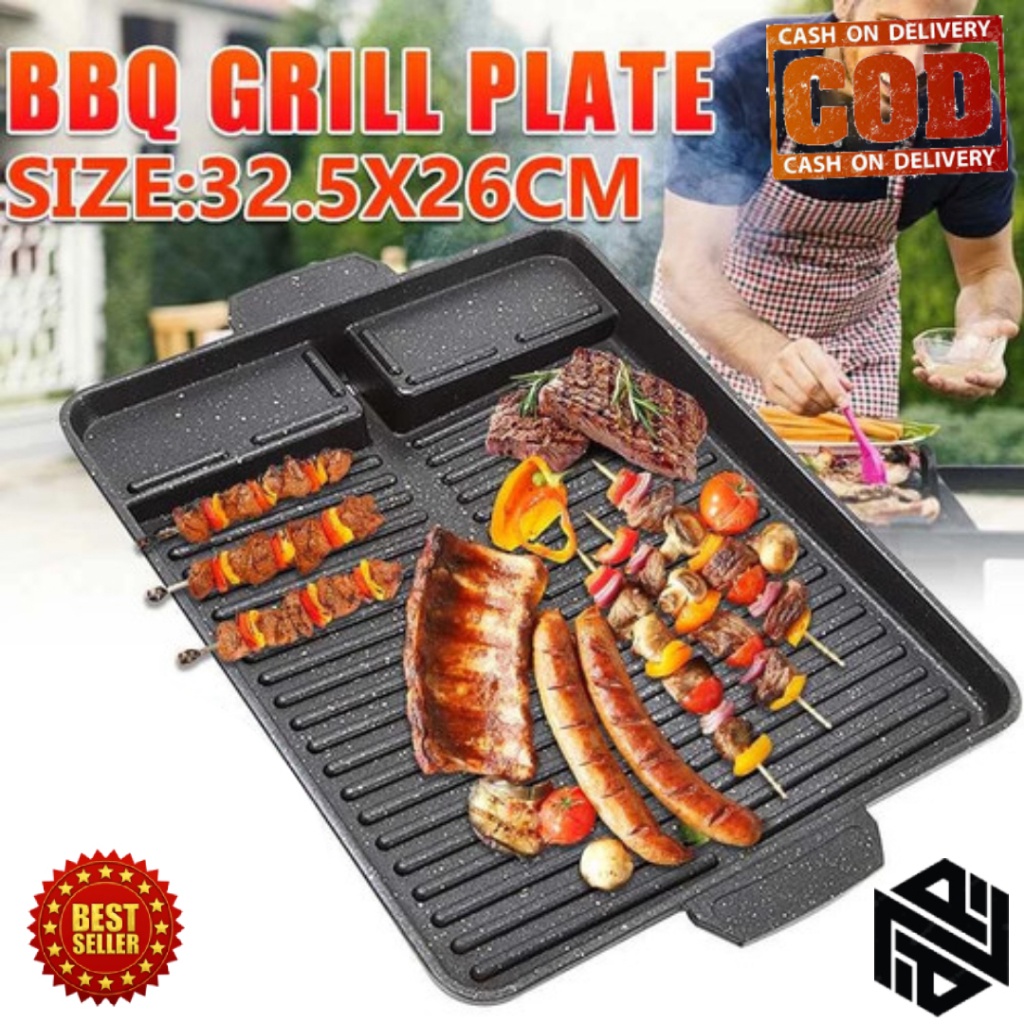 Jual panggangan bakaran korean bbq yakiniku grill pan oil free ...