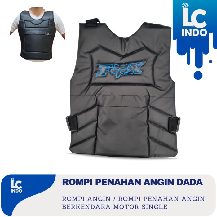 Jual Rompi Motor Single Dada Rompi Penahan angin motor | Shopee Indonesia