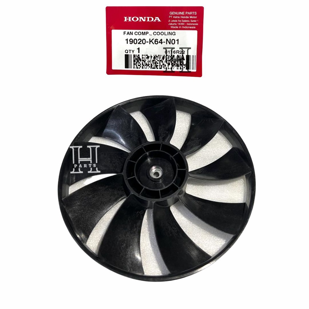 Jual KIPAS PENDINGIN RADIATOR FAN COMP COOLING CBR 250RR K64 19020-K64 ...