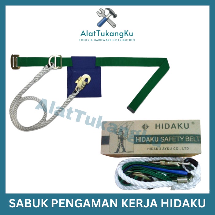 Jual SAFETY BELT HIDAKU SNI Sabuk Tali Pengaman Keselamatan Proyek ...