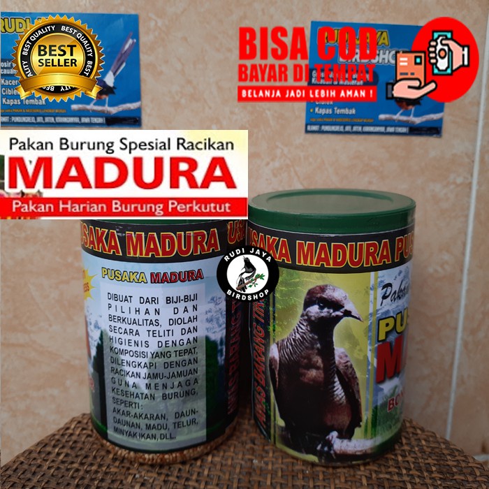 Jual JUAL PAKAN MAKANAN BURUNG PERKUTUT PUSAKA MADURA ALAM SAKTI ...