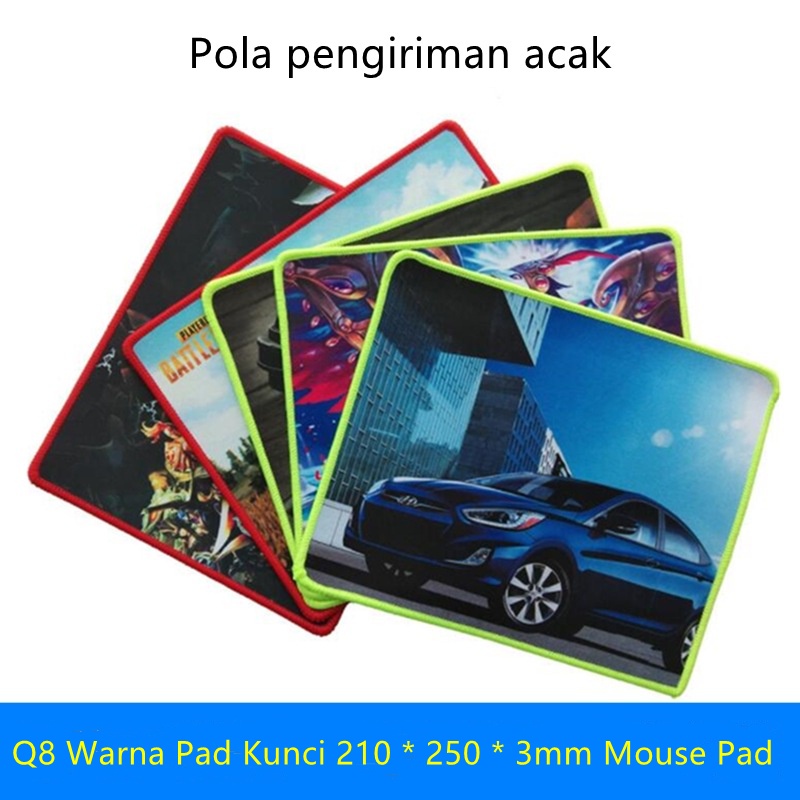 Jual Kain tahan air jahitan 250*300*3mm mouse pad, tepian benang ...