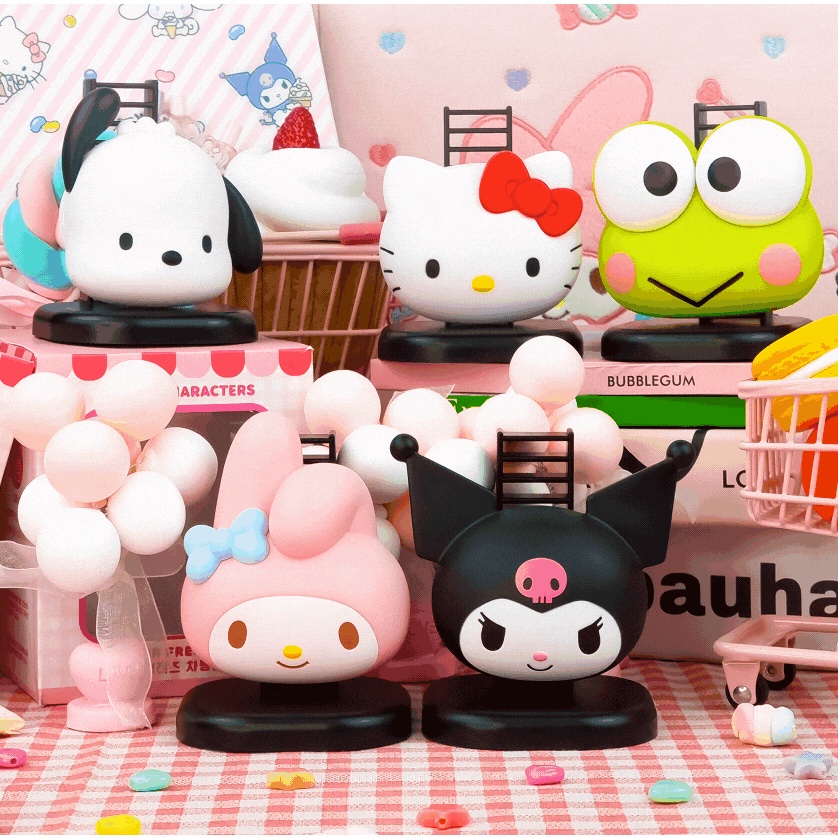 Jual Sanrio Kuromi My melody Hello Kitty Big Face Car Perfume Diffuser ...