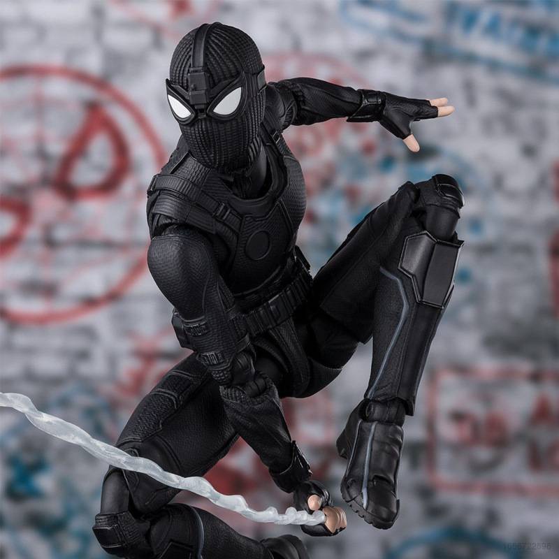 Jual Marvel Spider-Man No Way Home Spiderman Action Figure Black Battle ...