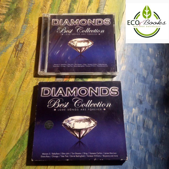 Jual Ecobooks - CD diamonds best collection love songs are forever 2disc | Shopee Indonesia