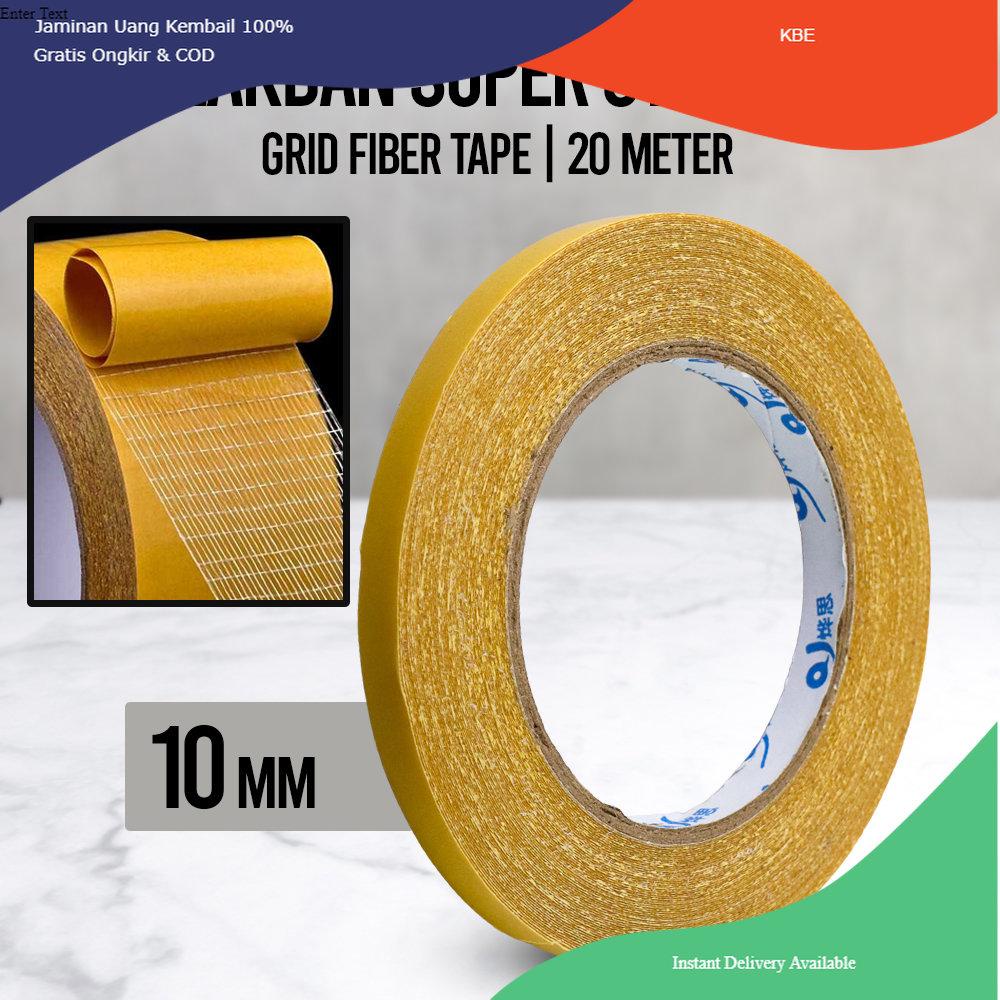 Jual Alat Perekat YX Lakban Super Strong Grid Fiber Tape 20 Meter 10 mm ...