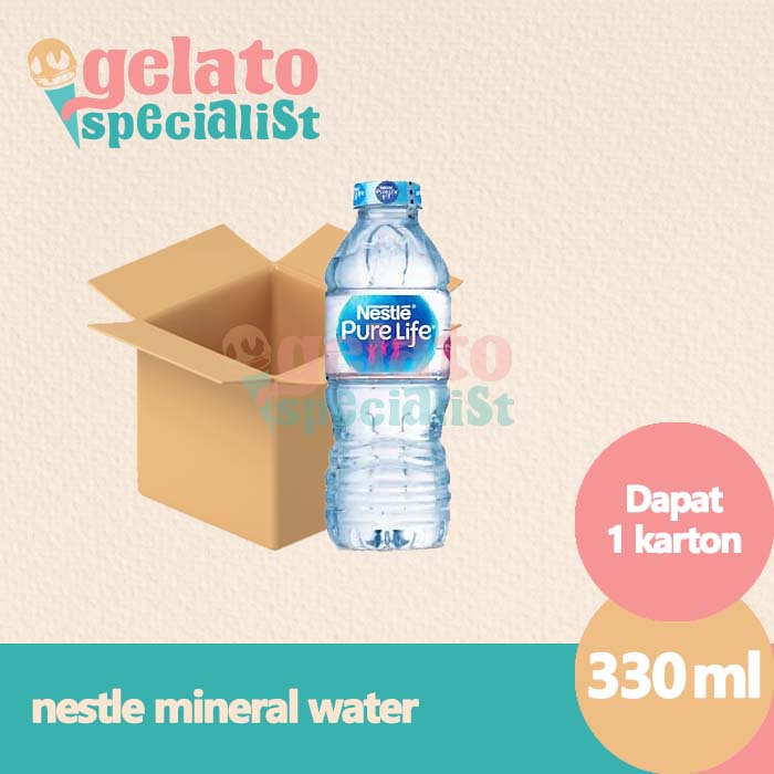 Jual Nestle Pure Life Air Mineral 330ml 1 dus isi 24pcs | Shopee Indonesia