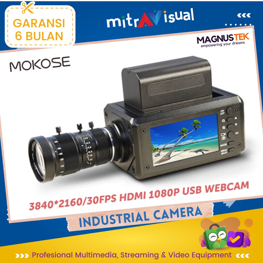 Jual MOKOSE 4K Industrial Camera HDMI 1080P USB Webcam | Shopee Indonesia