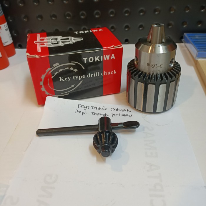 Jual tokiwa 16mm jt3 / kepala bor 16mm jt3 tokiwa / Chuck drill tokiwa ...