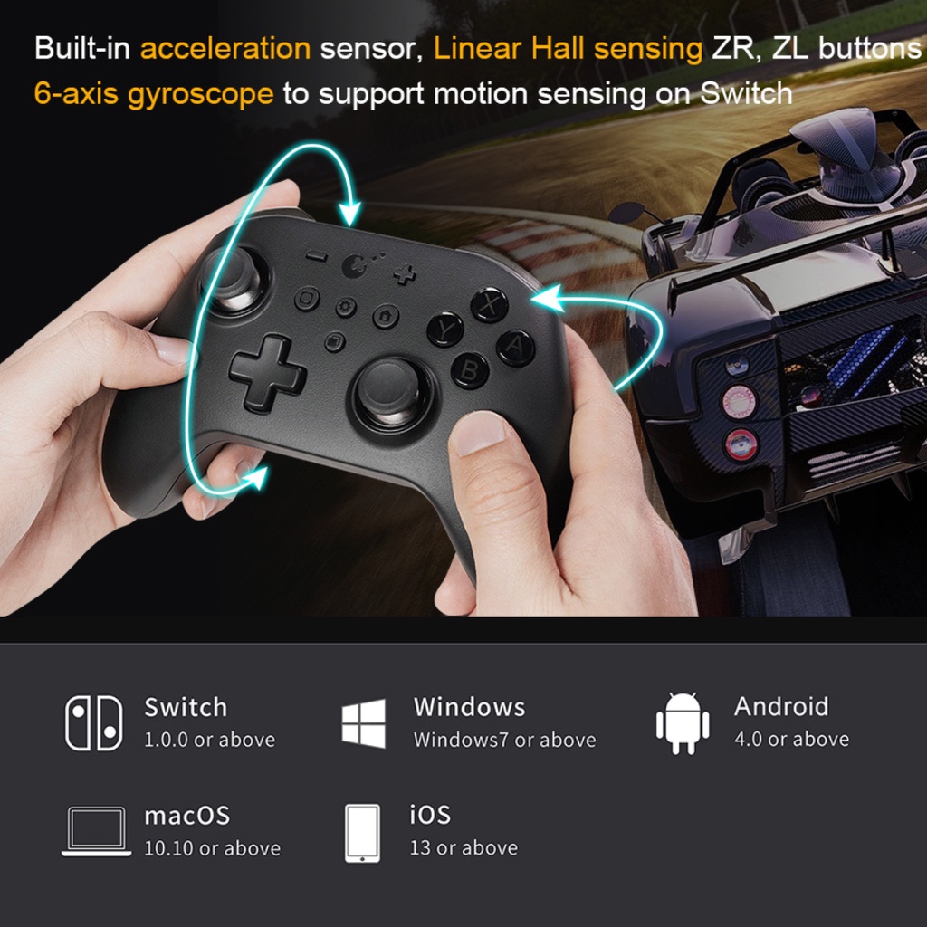 Jual GuliKit KingKong 2 Pro Gamepad Wireless Controller Mechanical FPS ...