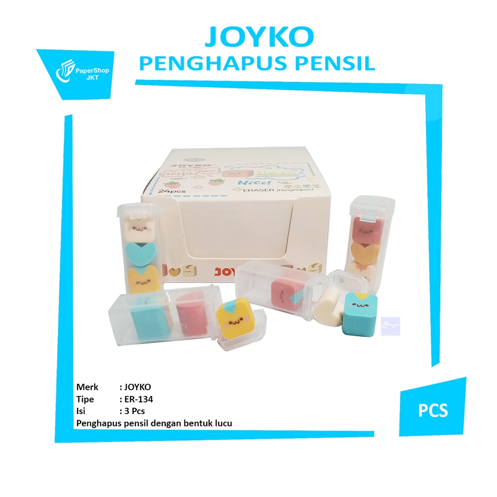 Jual JOYKO - Penghapus ER-134 Eraser Good Luck Charm - Pcs | Shopee ...