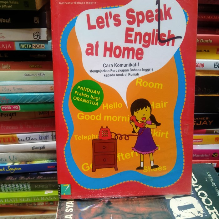 Jual ORI LET'S SPEAK ENGLISH AT HOME | Shopee Indonesia