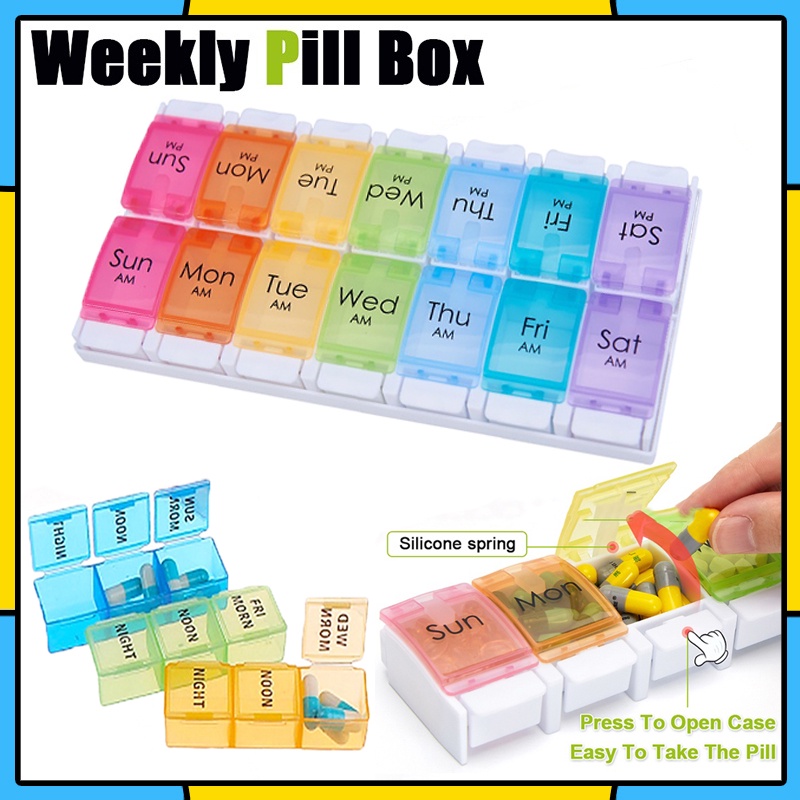 Jual Surprice Kotak Obat / Tempat Obat / Tempat Obat Harian / Kotak ...