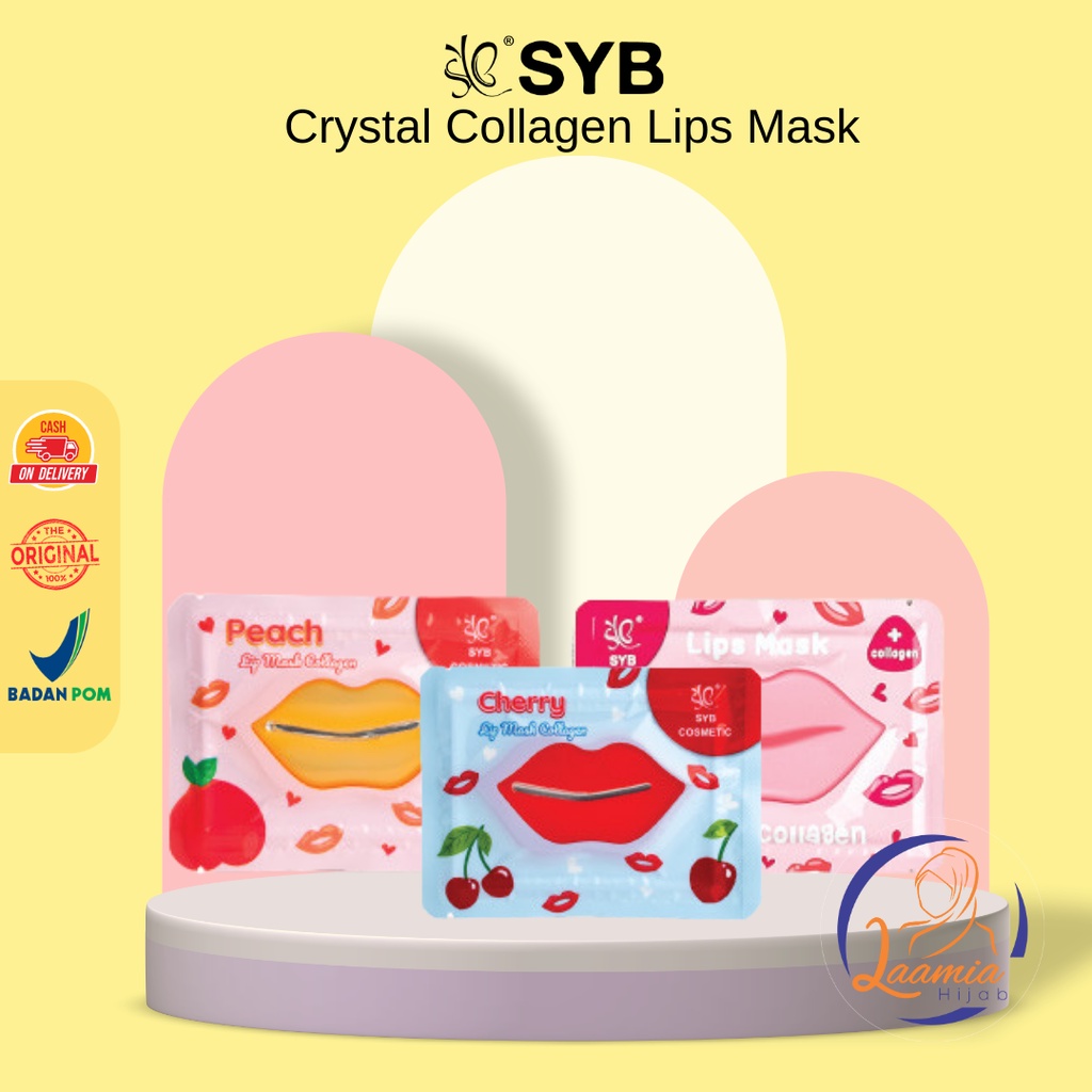 Jual Laamiahijab SYB Crystal Collagen Lips Mask | Shopee Indonesia