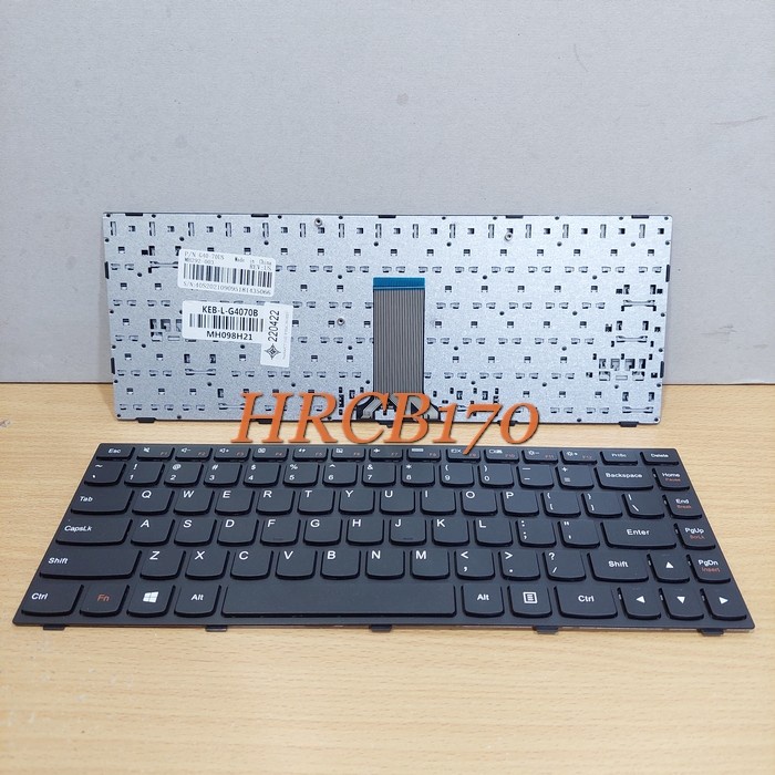 Jual Keyboard Laptop Lenovo IdeaPad 300-14IBR 300-14ISK HITAM G40 ...
