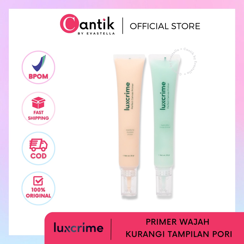 Jual CANTIK - LUXCRIME Perfect Canvas - Mattifying Poreless Primer ...