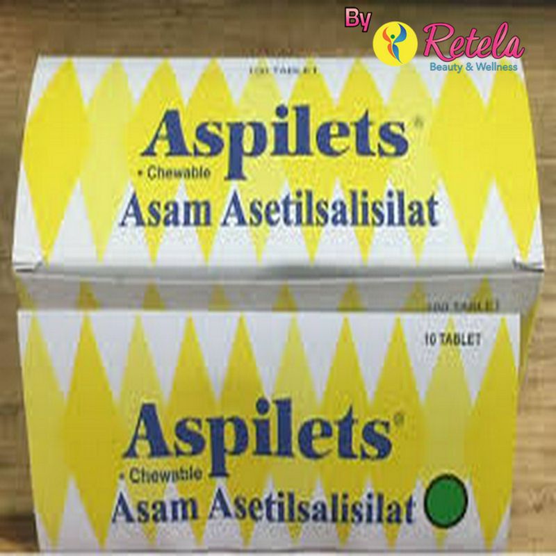 Jual ASPILET CHEWABLE 1 BOX 100 TABLET | Shopee Indonesia