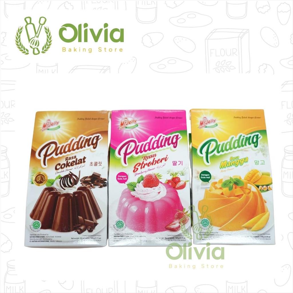 Jual Mr Jelly Pudding Agar Puding Rasa Cokelat Mangga Strawberry ...