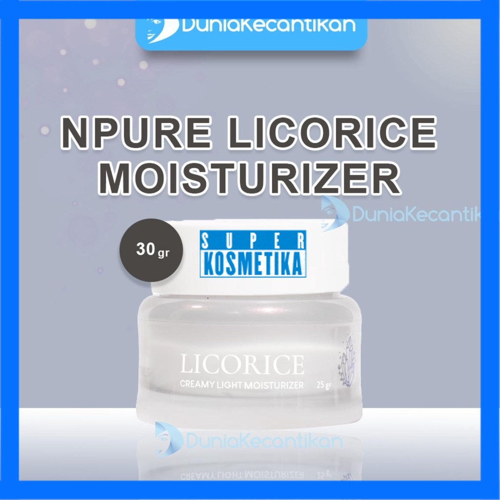 Jual NPURE Licorice Creamy Light Moisturizer Pelembab Wajah N Pure ...