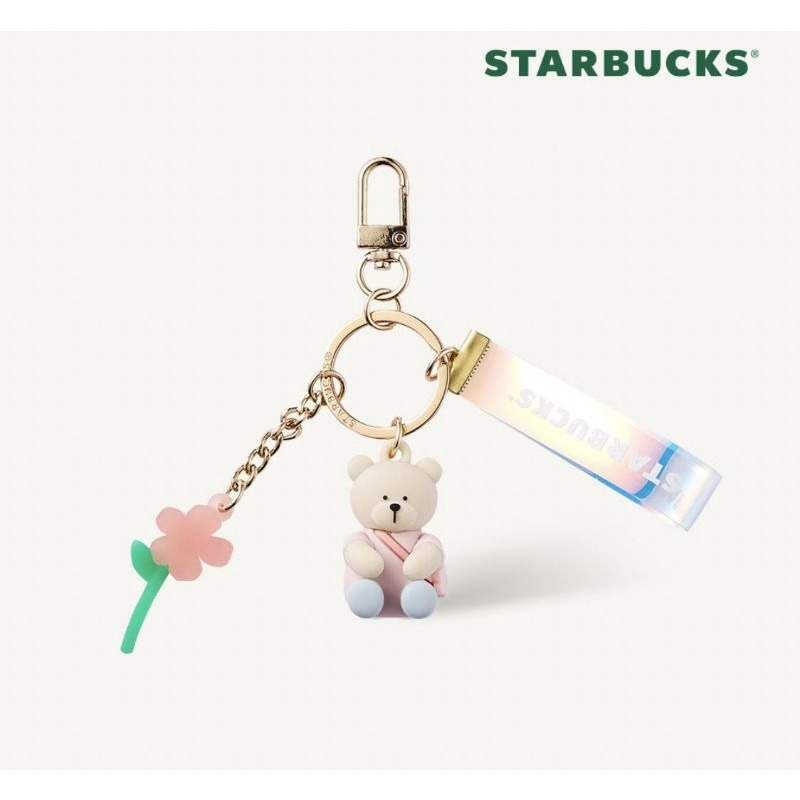 Jual [READY NEW] Starbucks Korea Spring Sakura Edition Cherry Blossom Flower Bearista Keychain ...