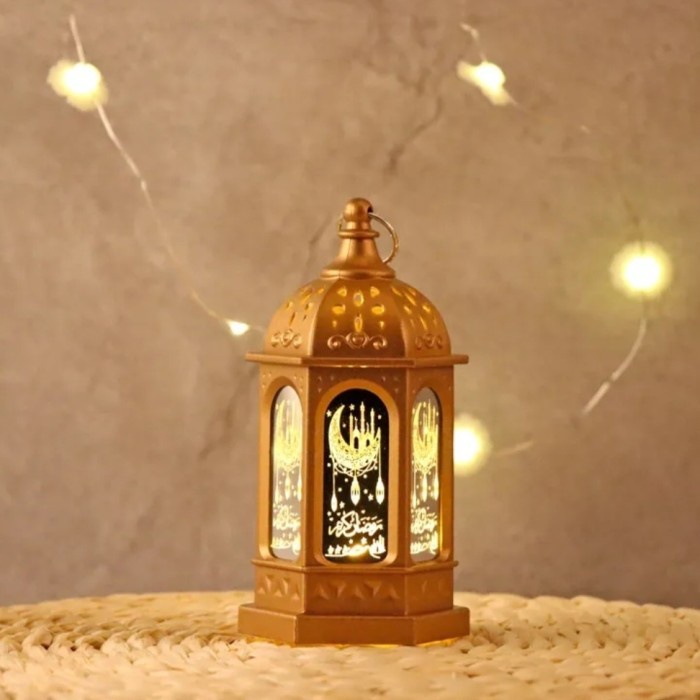 Jual Lampu lentera LED Ramadhan Idul Fitri souvenir lebaran eid mubarak ...