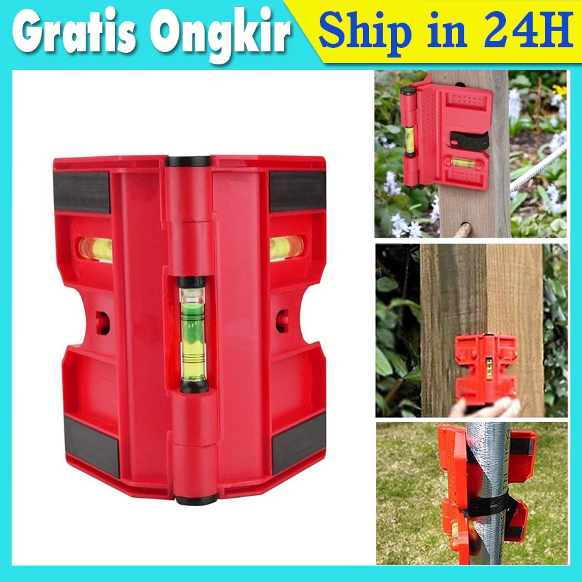 Jual Alat Untuk Mengukur Permukaan Siku Folding Post Level Waterpass ...