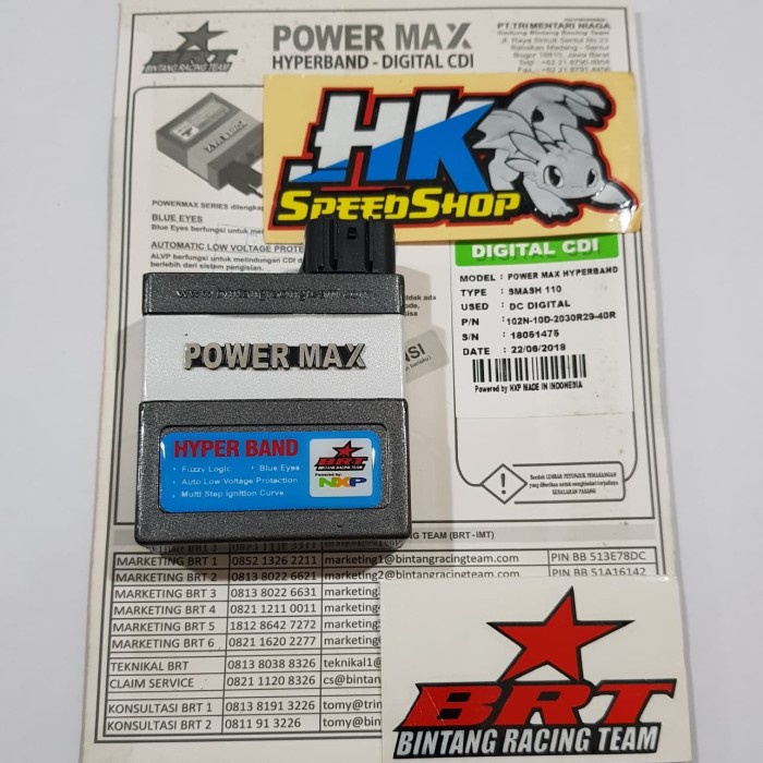 Jual CDI BRT POWER MAX HYPERBAND SMASH 110 | Shopee Indonesia