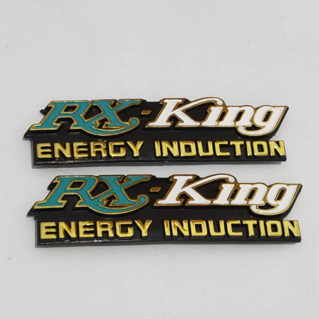 Jual Emblem RX King tulisan timbul rx king tutup aki box energi ...