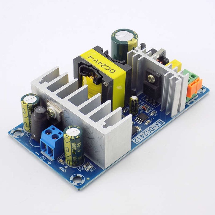 Jual Power Supply Module Board Switching AC 110v 220v to DC 24V 4A-6A ...