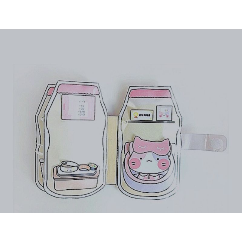 Jual Mainan Edukasi Viral squishy book/Edisi rumah kucing/Paper Doll ...