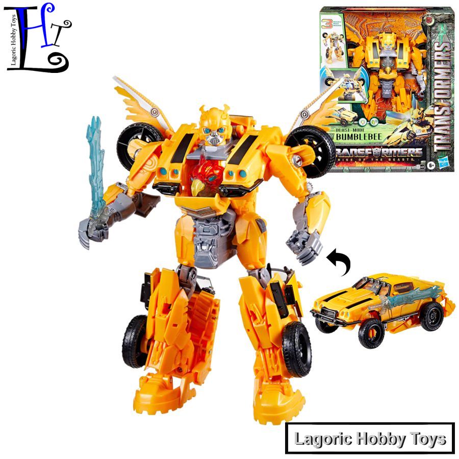 Jual Transformers Bumblebee Beast Mode ROTB Deluxe Hasbro Mainan Figure ...