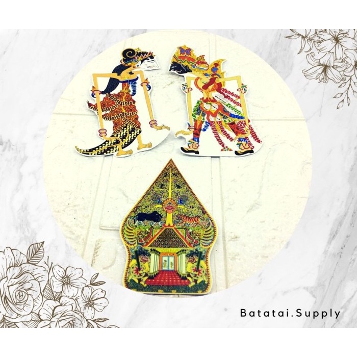 Jual Hiasan 3 in 1 Wayang Rama Shinta Gunungan | Shopee Indonesia